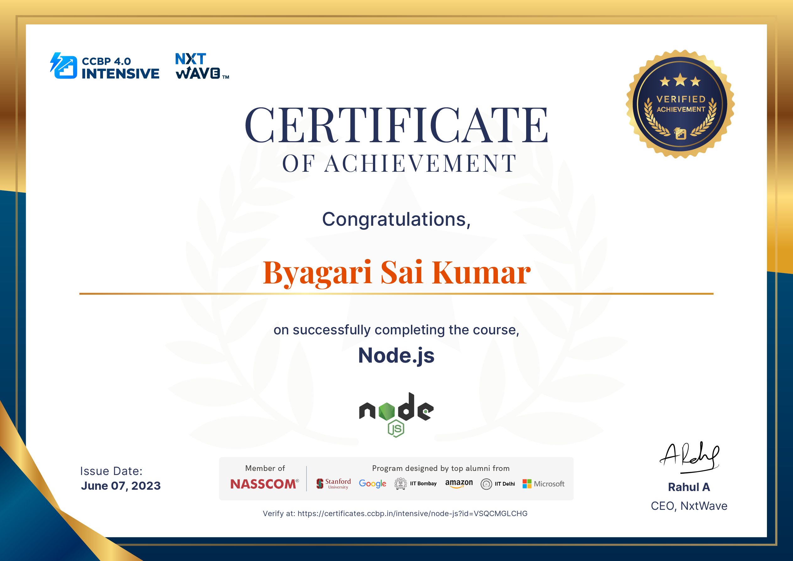 Sai Kumar Byagari - Frontend Developer | React | LinkedIn
