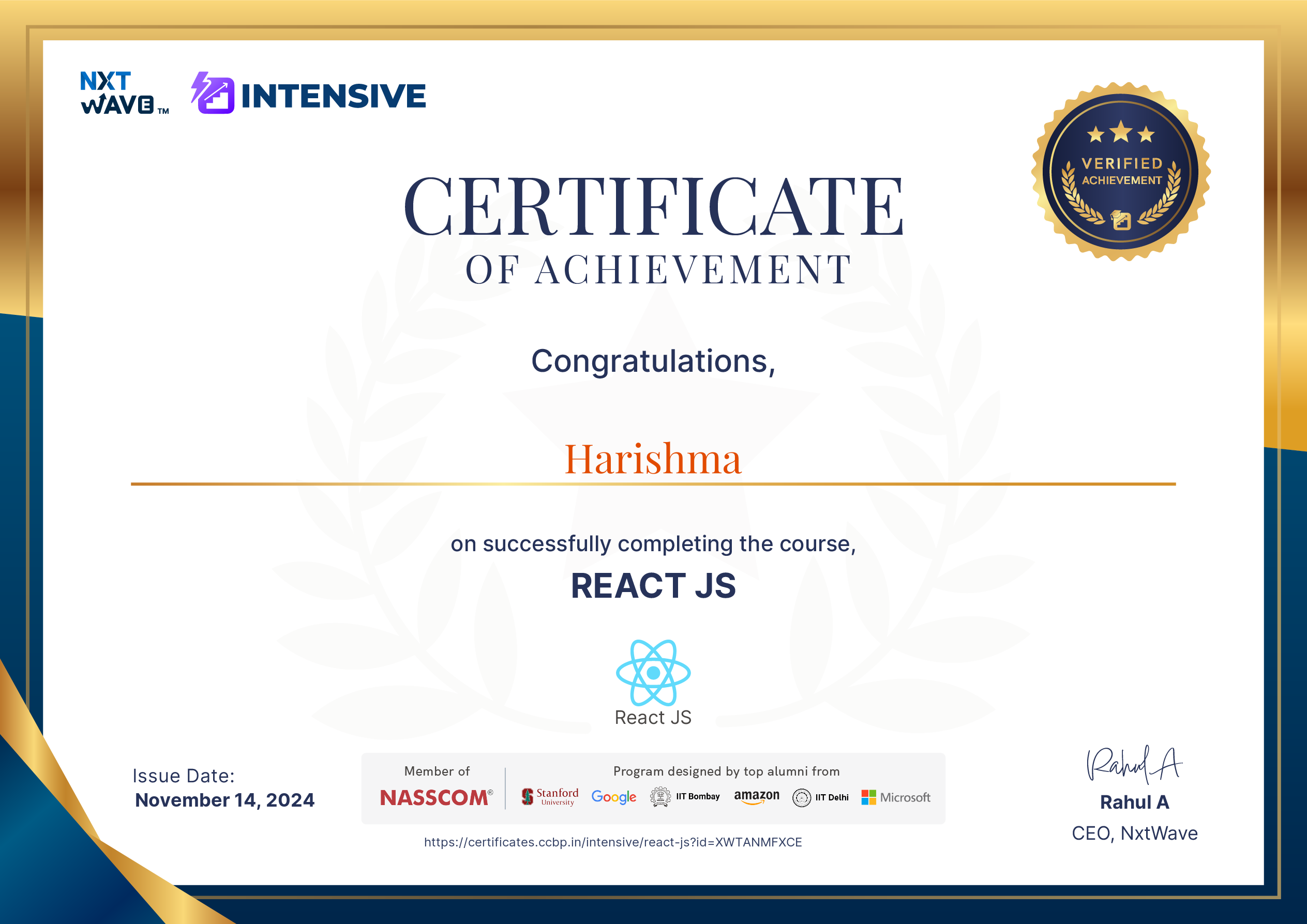 Harishma Mohammad - Junior Software Engineer | React Js | Node Js | Javascript | Python | Sqlite ...