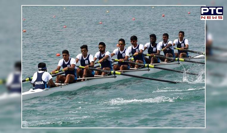 Indian Rowing Team Wins Gold In Men's Quadruple sculls At Asian Games