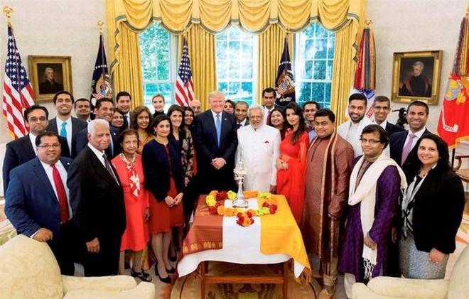 Trump celebrates Diwali at White House, contributions of Indian-Americans