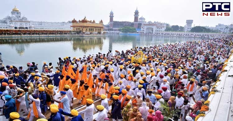 Magnificent Nagar Kirtan marks first Parkash Purab of Sri Guru Granth Sahib