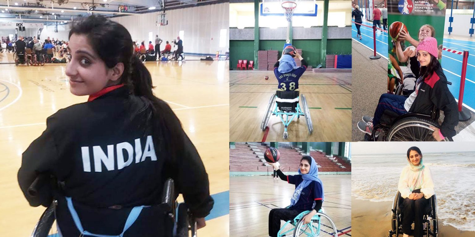 इंशा बशीर: व्हीलचेयर से बास्केटबॉल कोर्ट तक का सफर