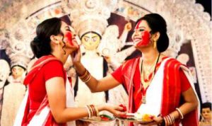 Mangal Parinay - Sindoor Khela Is A Traditional Ritual Of Bengalis On Occasion Of Durga Puja