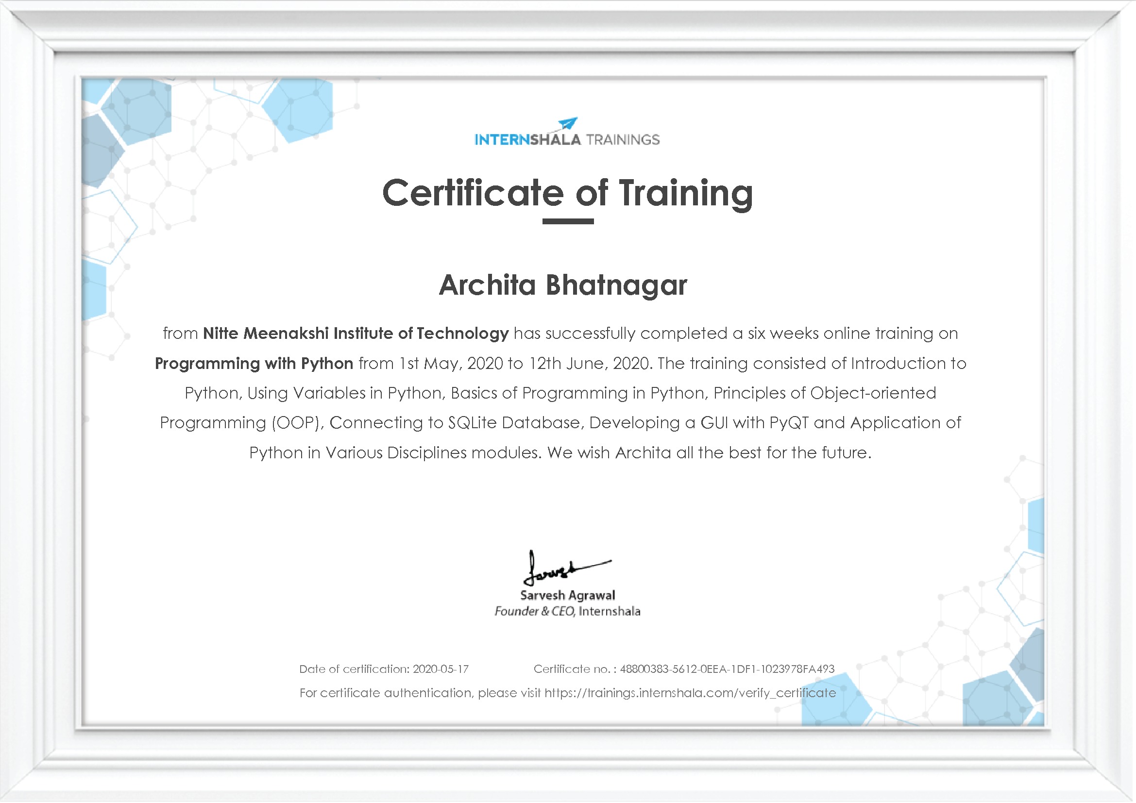 Archita Bhatnagar - Full Stack Web Developer | Typescript | React.js | Node.js | AWS | Python ...