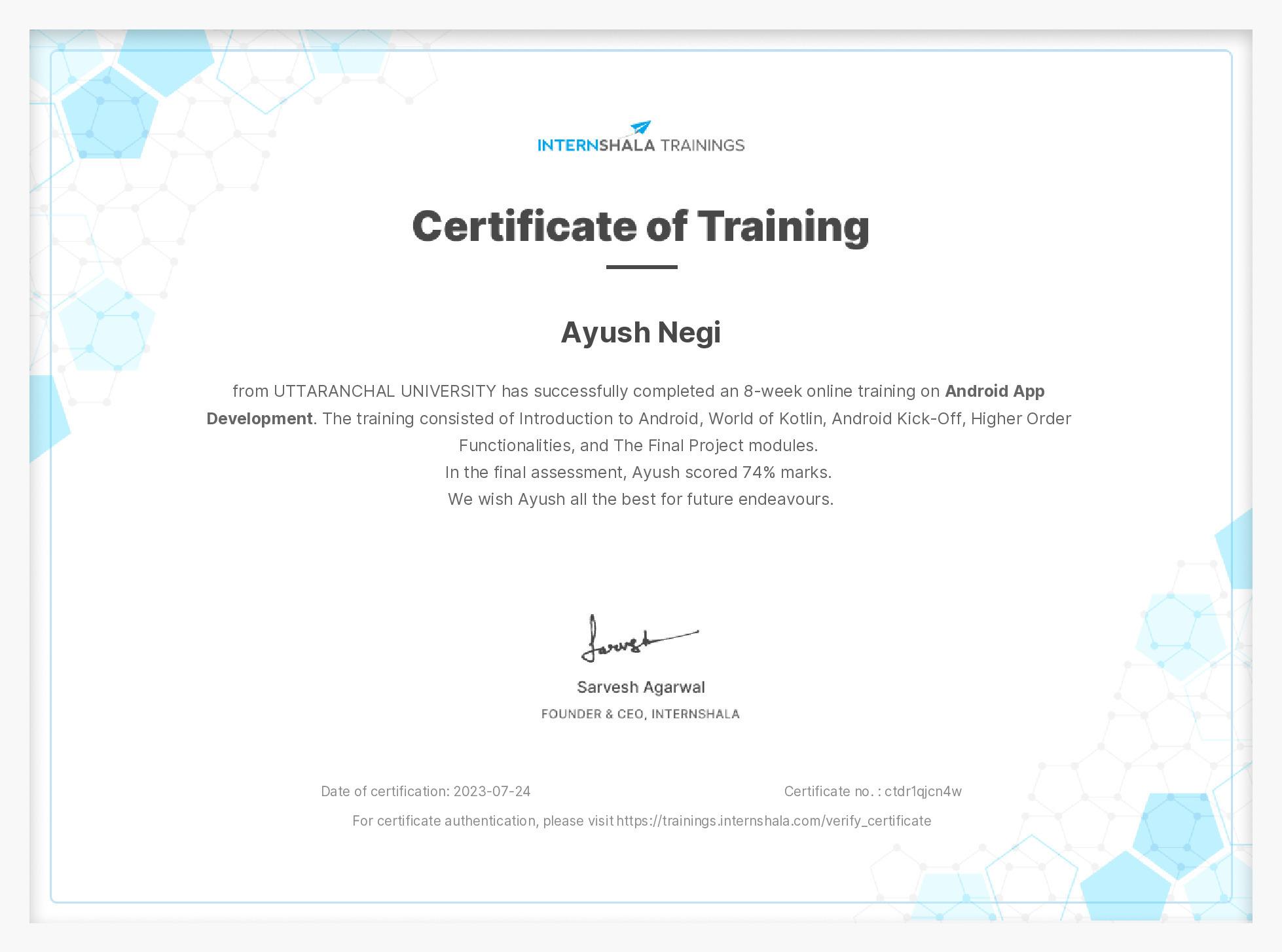 Ayush negi - Full stack Developer, React,Nextjs, Mern developer | LinkedIn