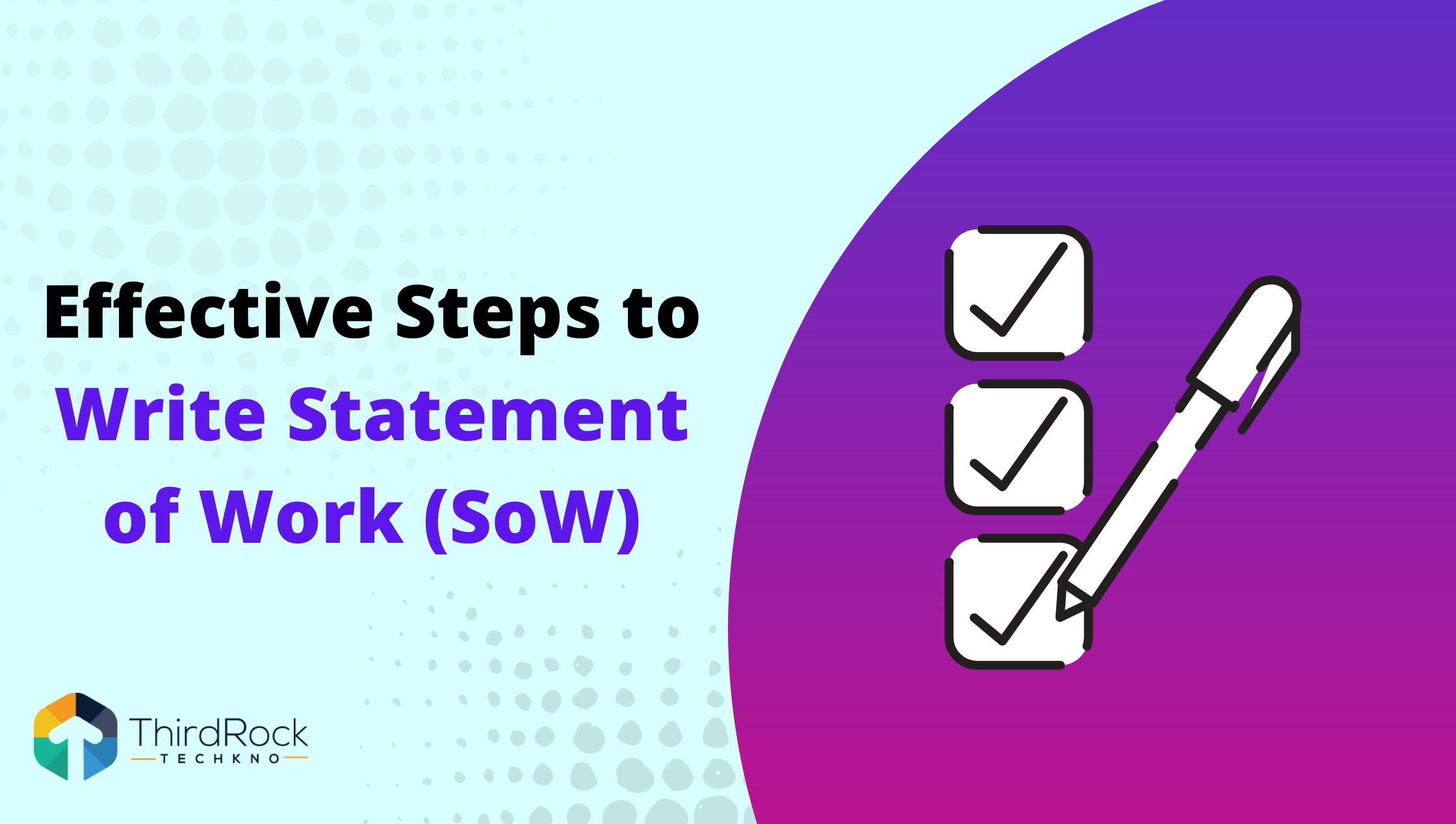 What Is Sow Statement Of Work In Software Development